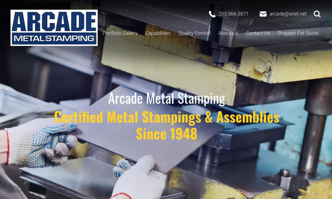 Arcade Metal Stamping | Metal Stamping