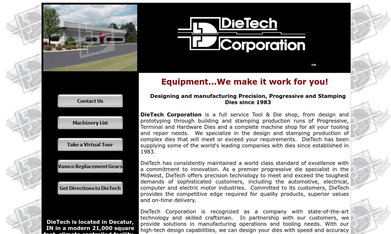 DieTech Corporation | Metal Stamping