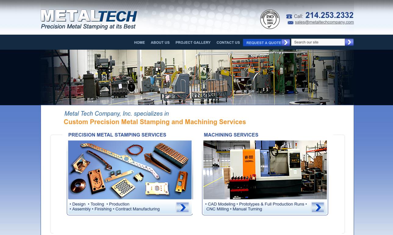Metal Tech Company, Inc. | Metal Stamping