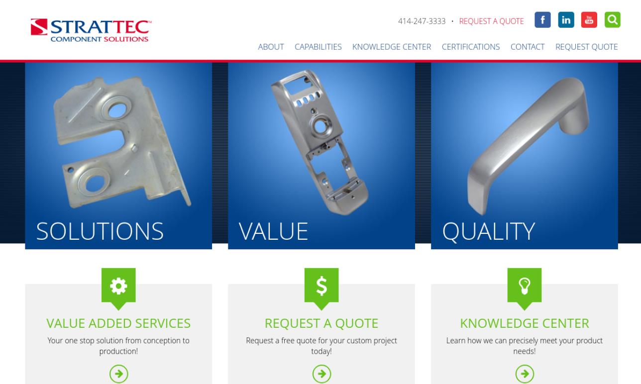 STRATTEC Component Solutions | Metal Stamping